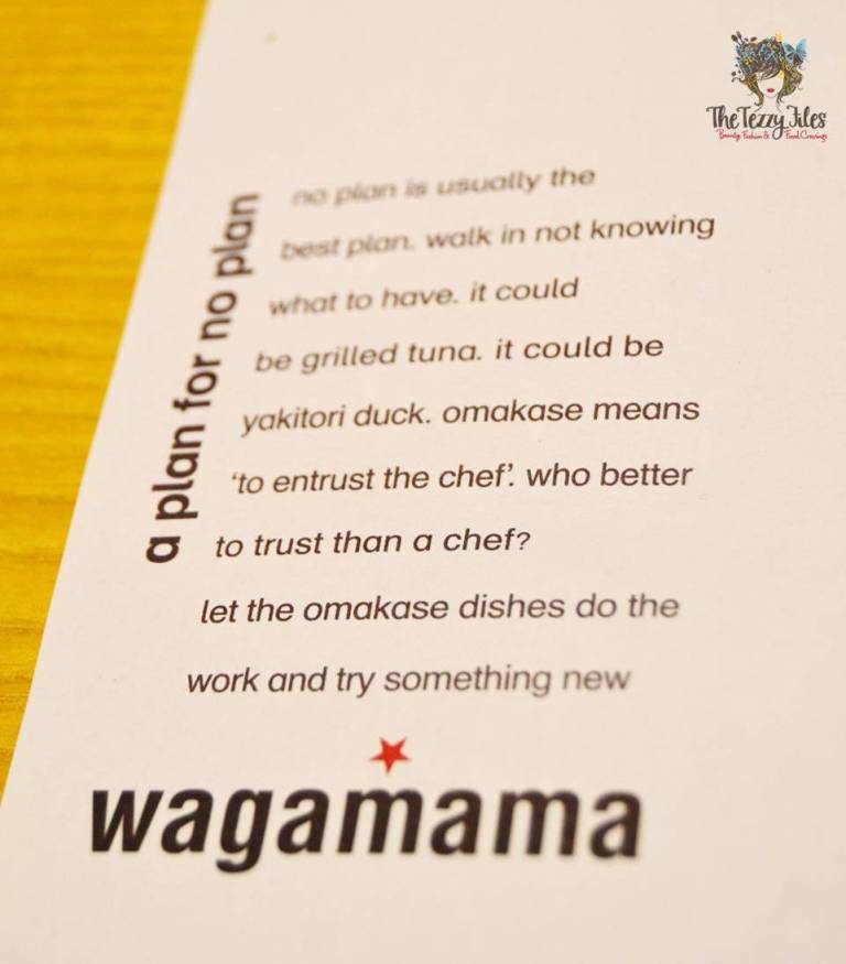 Wagamama: Fusion Japanese at The Palm, Dubai – The Tezzy Files