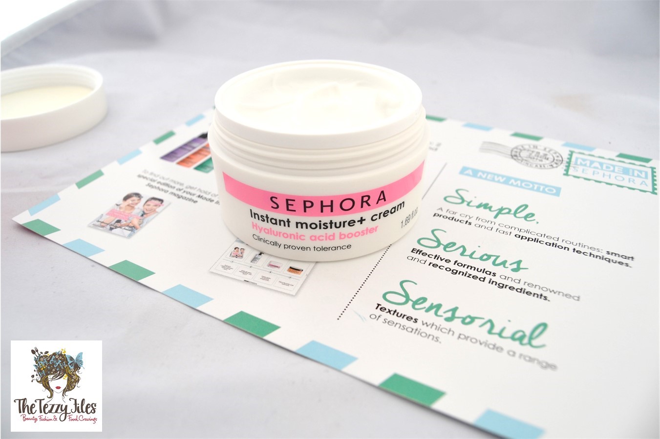 Sephora Instant Moisture+ Cream Hyaluronic Acid Booster Review – The ...